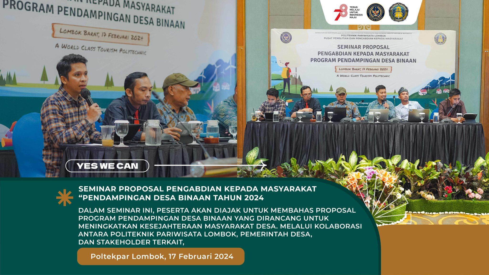 Seminar Pengabdian Kepada Masyarakat Program “Pendampingan Desa Binaan ... Seminar Pengabdian Kepada Masyarakat Program “Pendampingan Desa Binaan ...